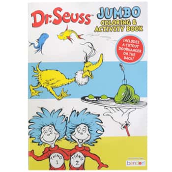 dr seuss books coloring pages