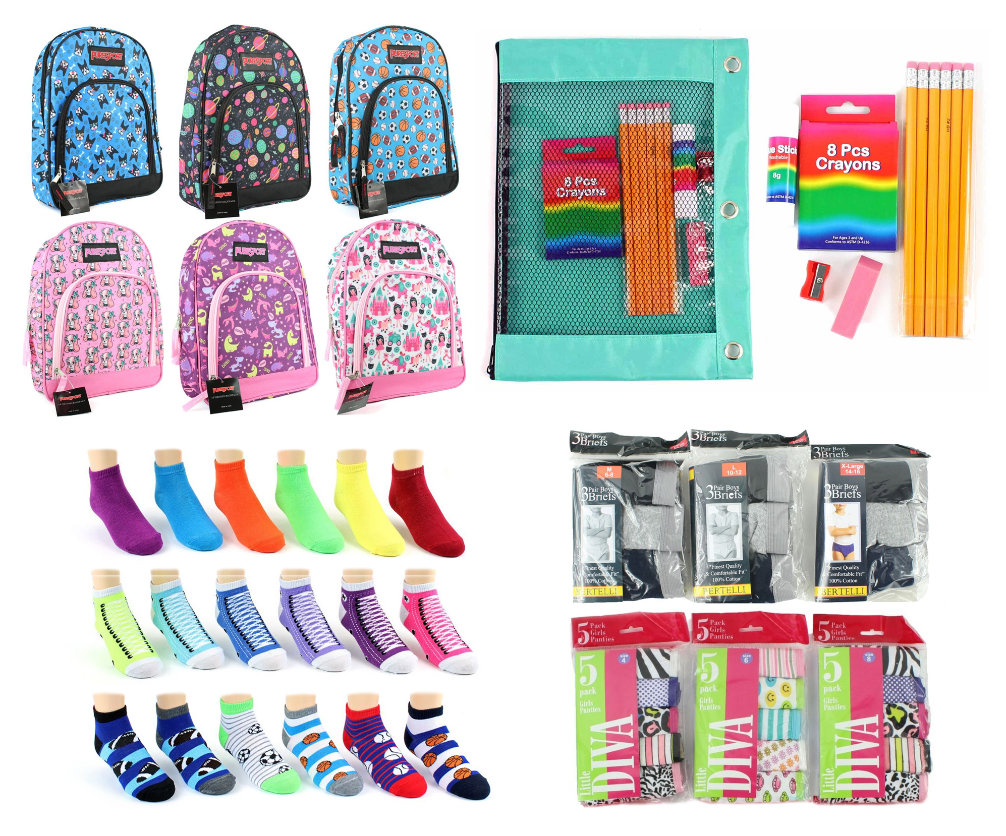 Back-to-School Bundles - Backpacks & Carry Bags