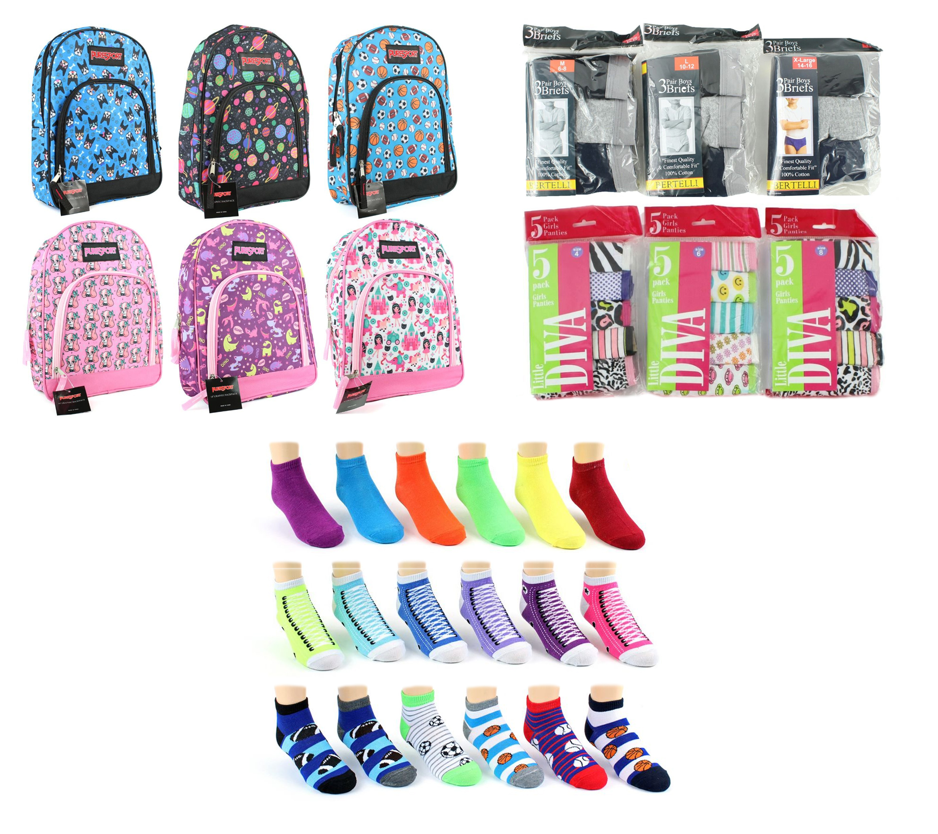 Back-to-School Bundles - Backpacks & Carry Bags
