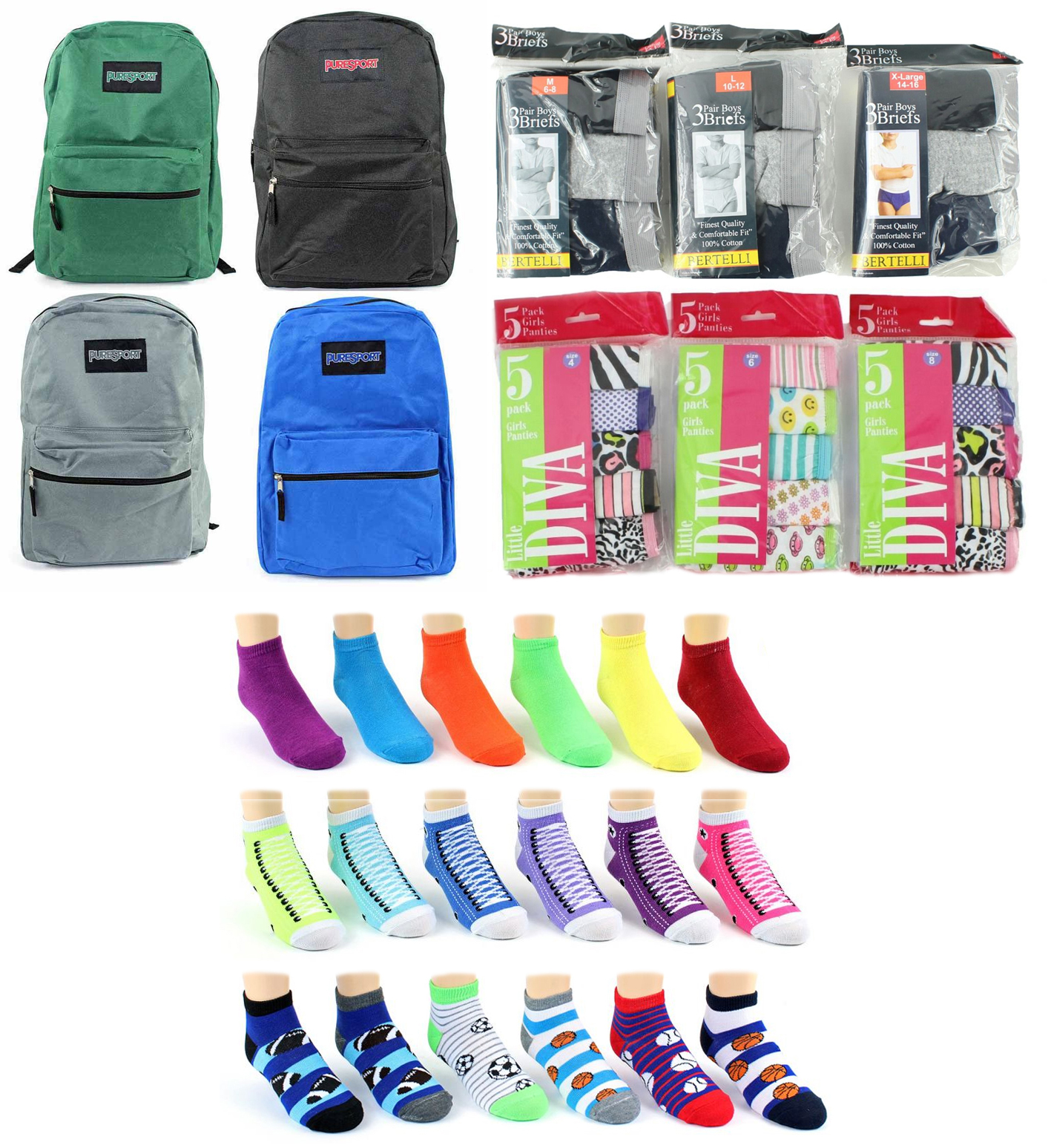 Back-to-School Bundles - Backpacks & Carry Bags