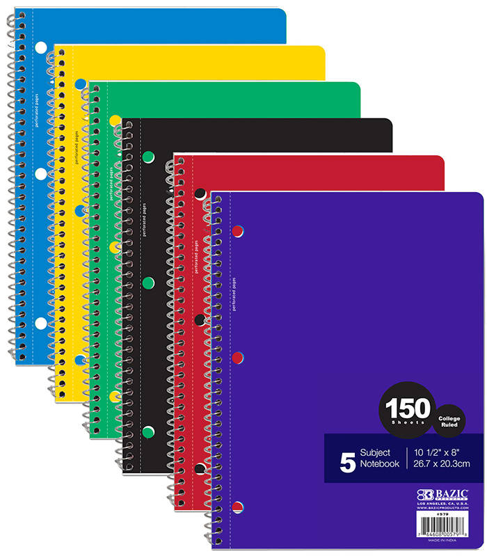 Notebooks, Notepads, & Paper - School & Office Supplies